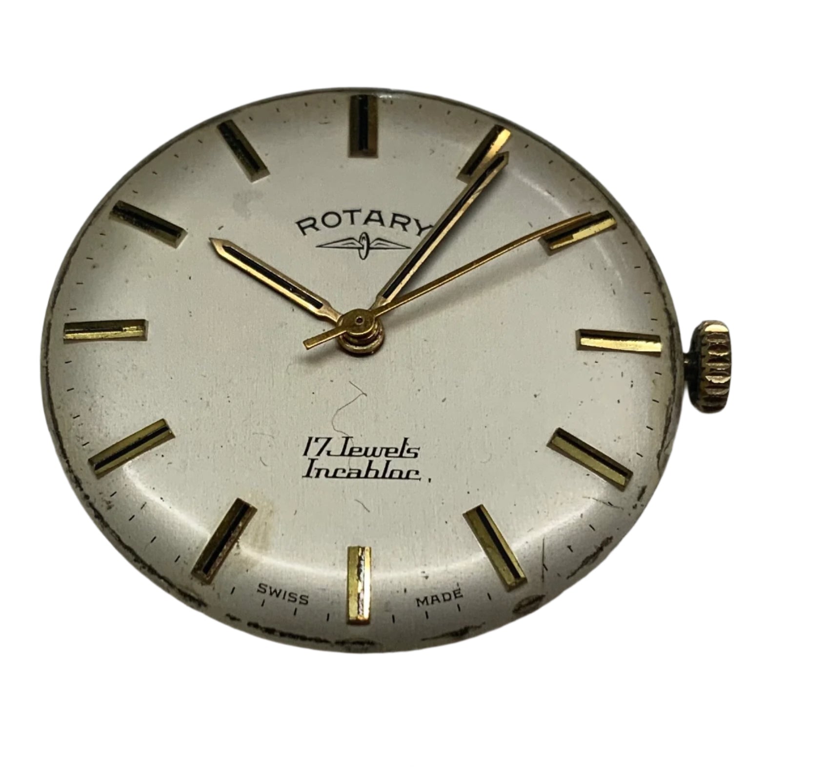 Rotary, Incabloc, AS Movement, 17 Jewels, Cal 1900/01 – DC Jewellers UK