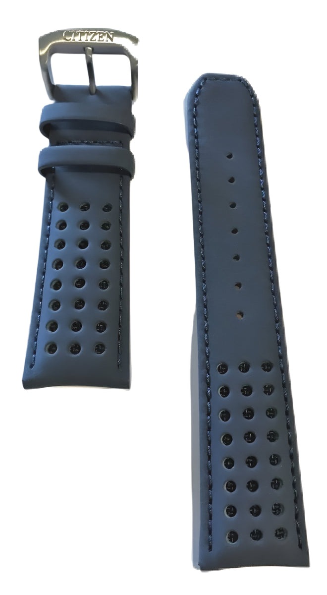 Citizen, Replacement Strap, Genuine, Blue Angels, 23mm, Leather Watch ...